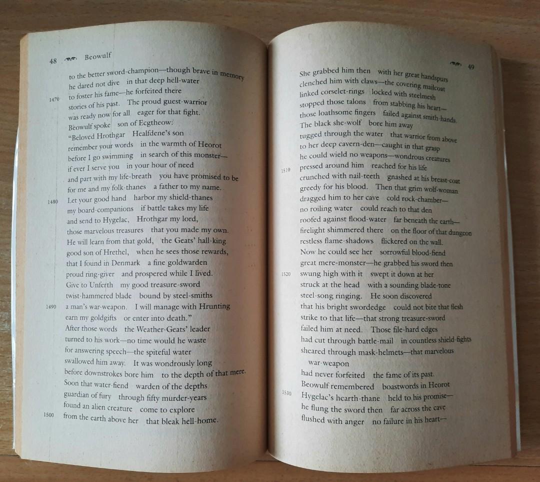 Beowulf: An Updated Verse Translation by Frederick Rebsamen, Hobbies ...