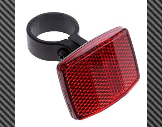 "Bike Front and Rear Reflectors for Handlebar and Seatpost Bicycle ...