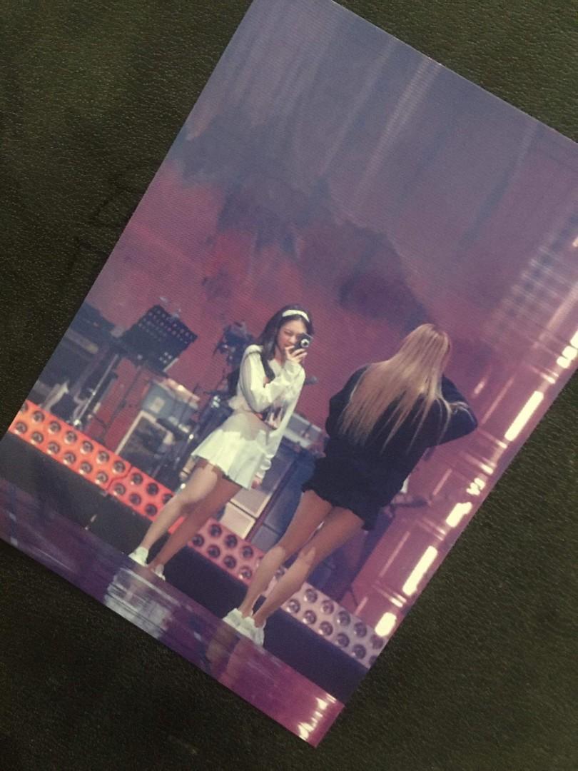 BLACKPINK Official 2018 tour "In Your Area Seoul" DvD Postcard chaennie ...