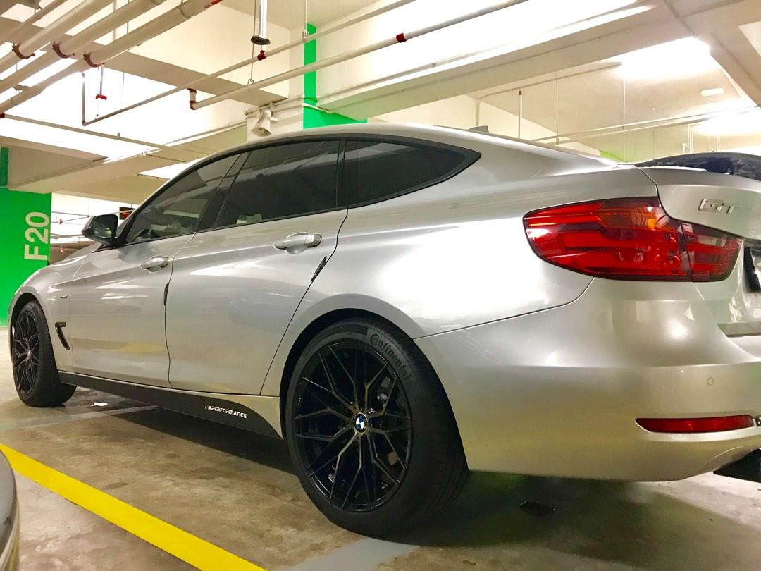 BMW F32 F33 F34 Performance Side Skirt Stickers Sill Stripe Body Decals ...