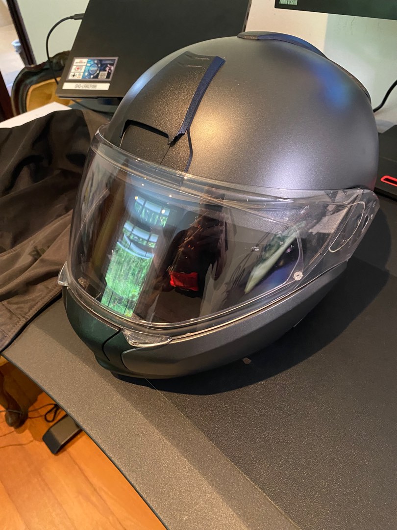 BMW helmet, Motorcycles, Motorcycle Apparel on Carousell