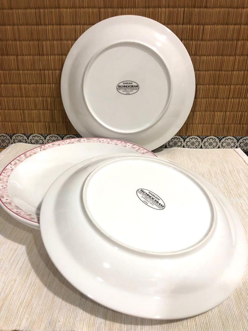 Branded Narumi beautiful and elegant porcelain plate (dinner) Made in ...