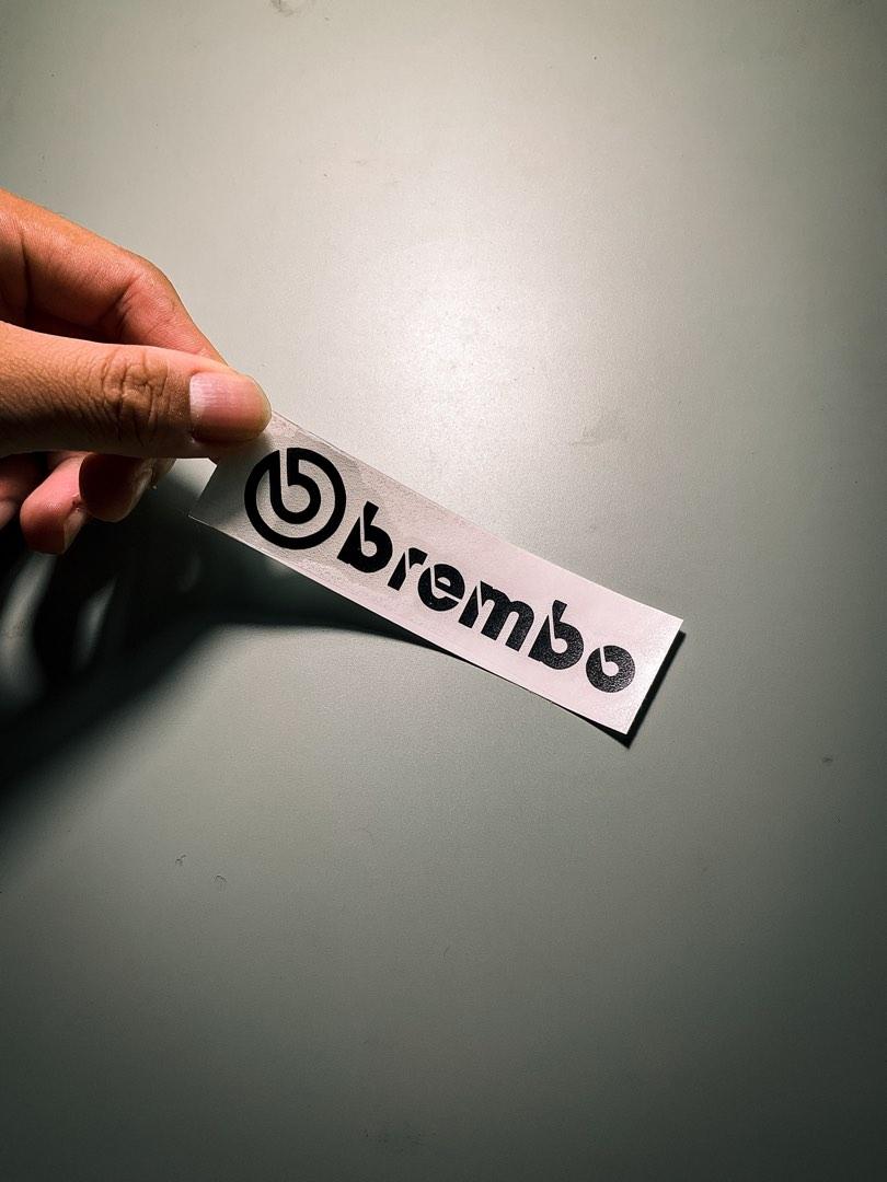 Brembo vinyl cut sticker, Car Accessories, Accessories on Carousell