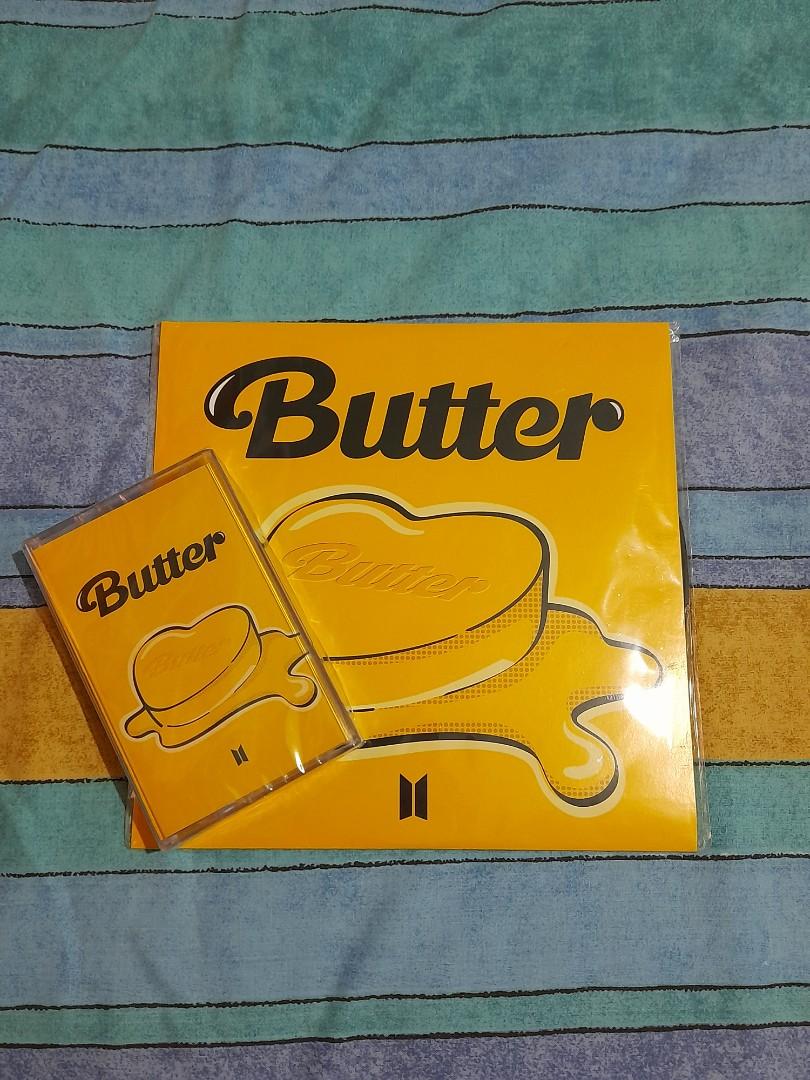 BTS Butter Vinyl and Cassette Tape (Set), Hobbies & Toys, Memorabilia ...