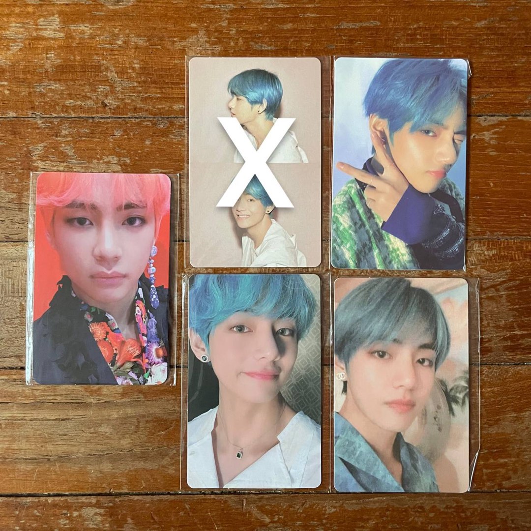 BTS V Album Photocard, Hobbies & Toys, Memorabilia & Collectibles, K ...