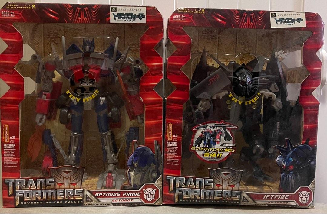 Bundled-Transformer ROTF Optimus and Jet fire, Hobbies & Toys, Toys ...