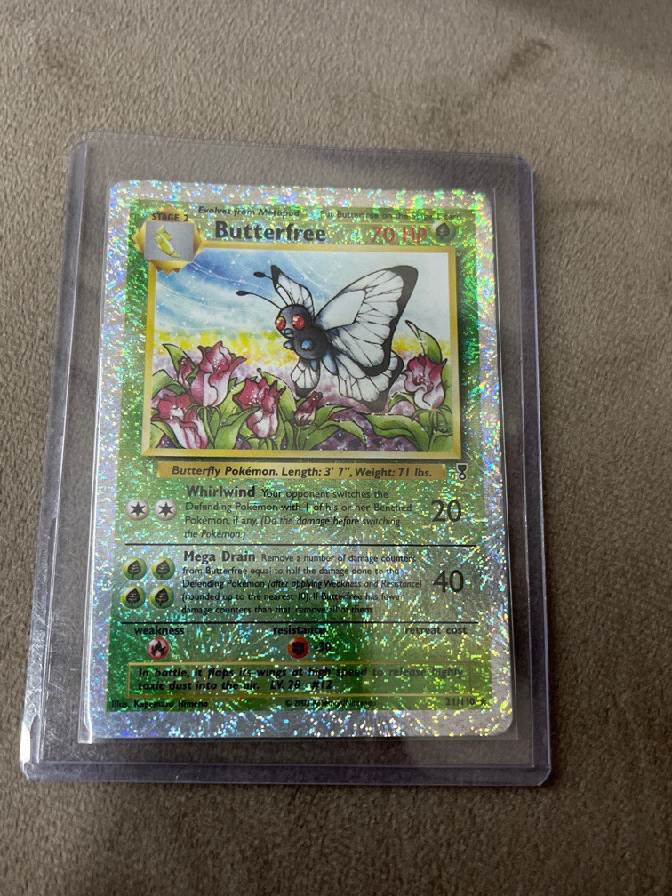 Butterfree Legendary Collection Reverse Holo RH Pokemon TCG Charizard ...