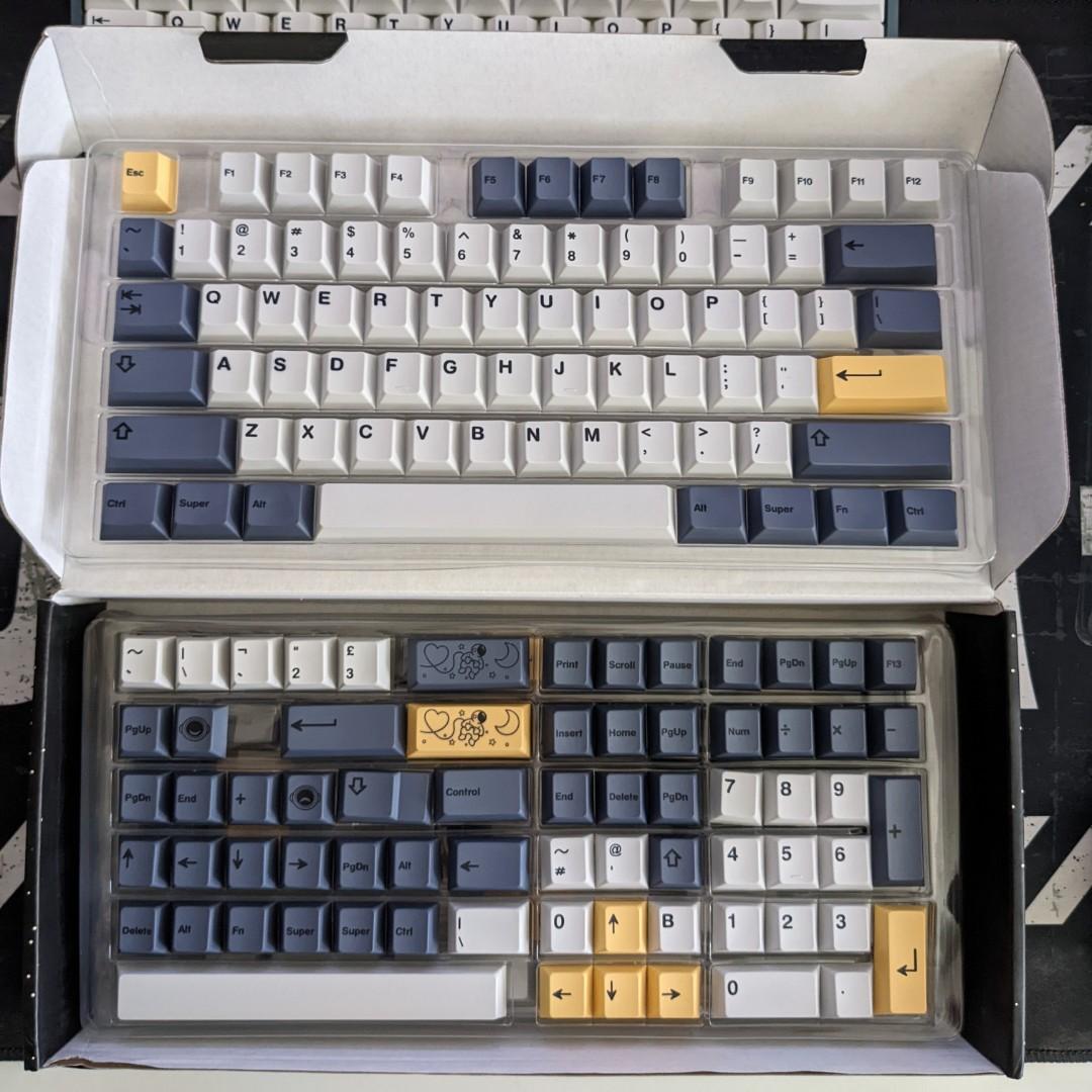 Cannoncaps Moon pbt keycaps Cannonkeys, Computers & Tech, Parts & Accessories, Computer Keyboard ...