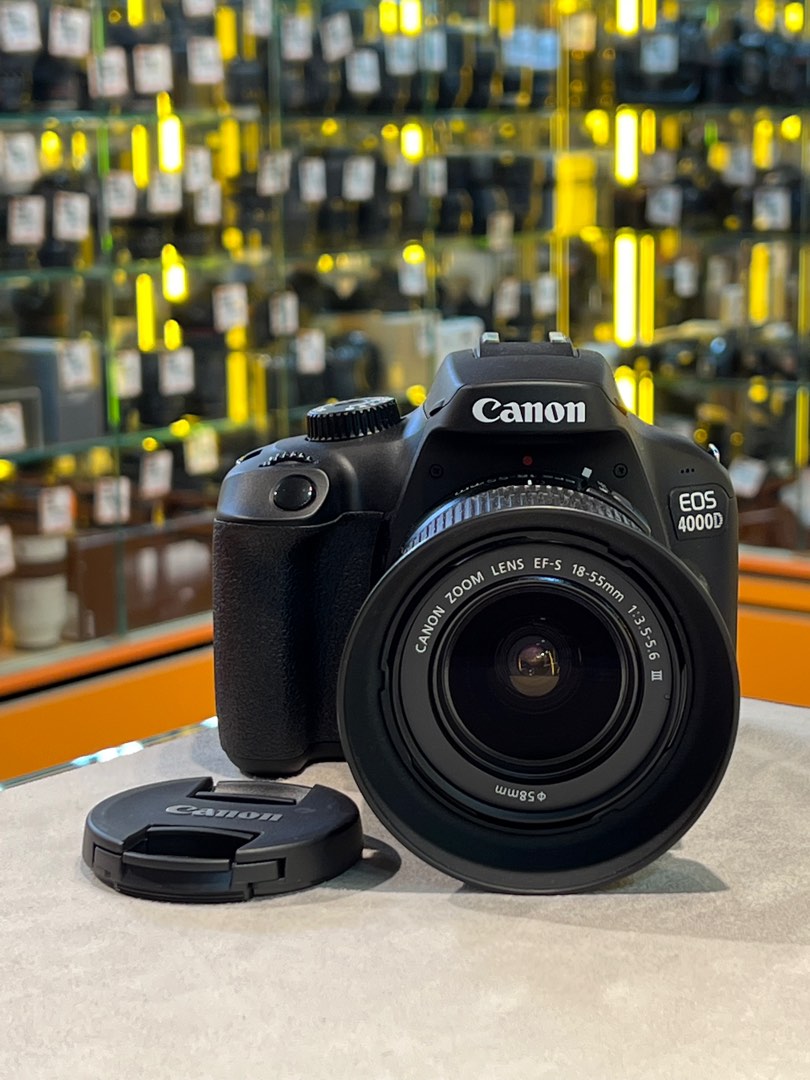 Canon 4000d kit set 新手入門 簡單易用 單反 操控冇難度 適合初學者使用 wifi過相 拍片影相 APSC, 攝影器材 ...
