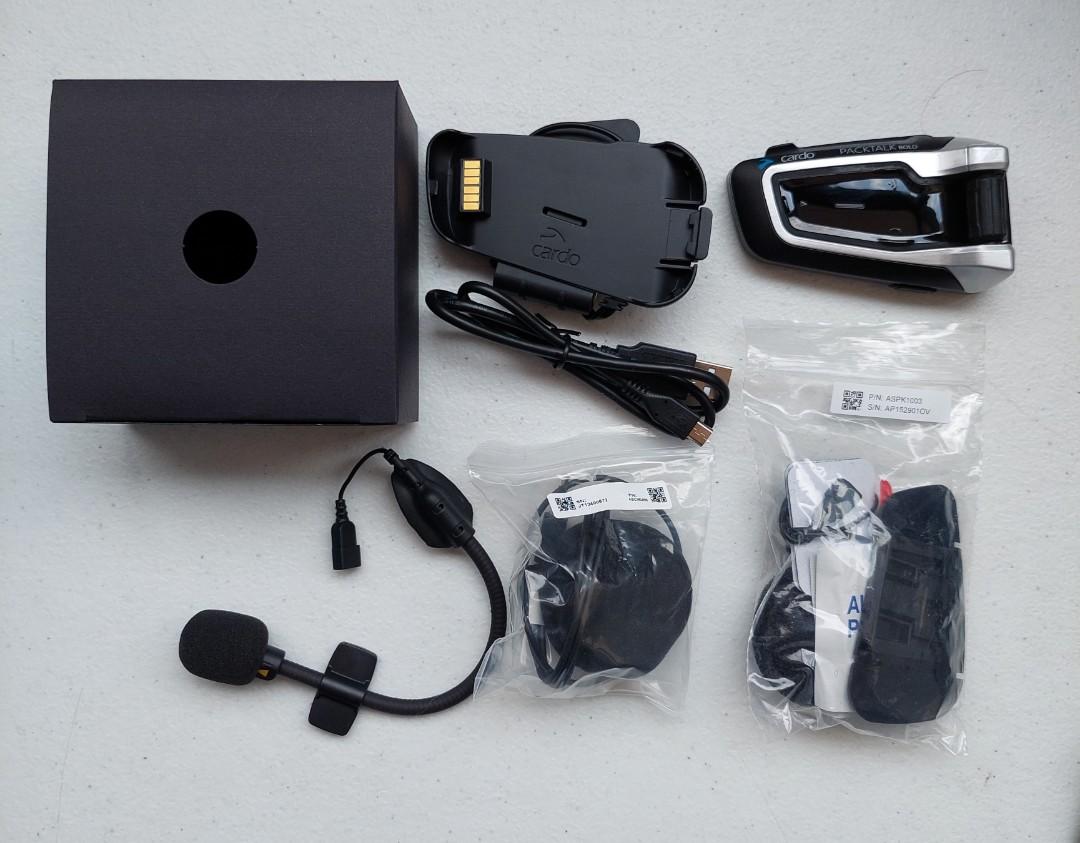Cardo packtalk Bold, Motorbikes, Motorbike Parts & Accessories, Other ...