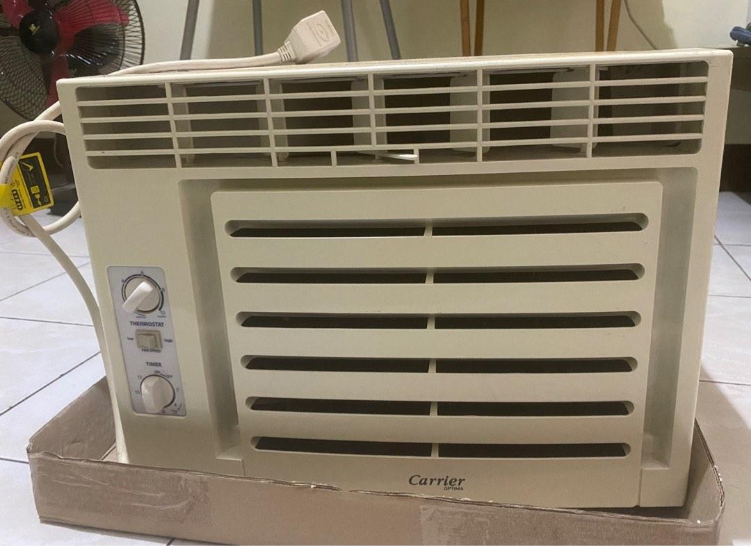 Carrier Optima 1HP Window-type Aircon, TV & Home Appliances, Air ...
