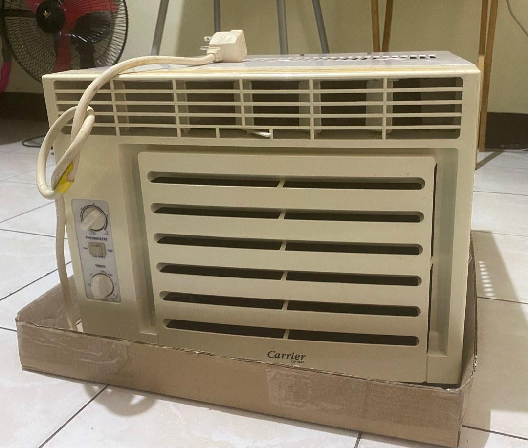 Carrier Optima 1HP Window-type Aircon, TV & Home Appliances, Air ...