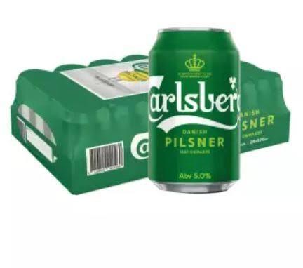 Carlsberg Beer 12 can pack (smooth, danish), Food & Drinks, Alcoholic ...