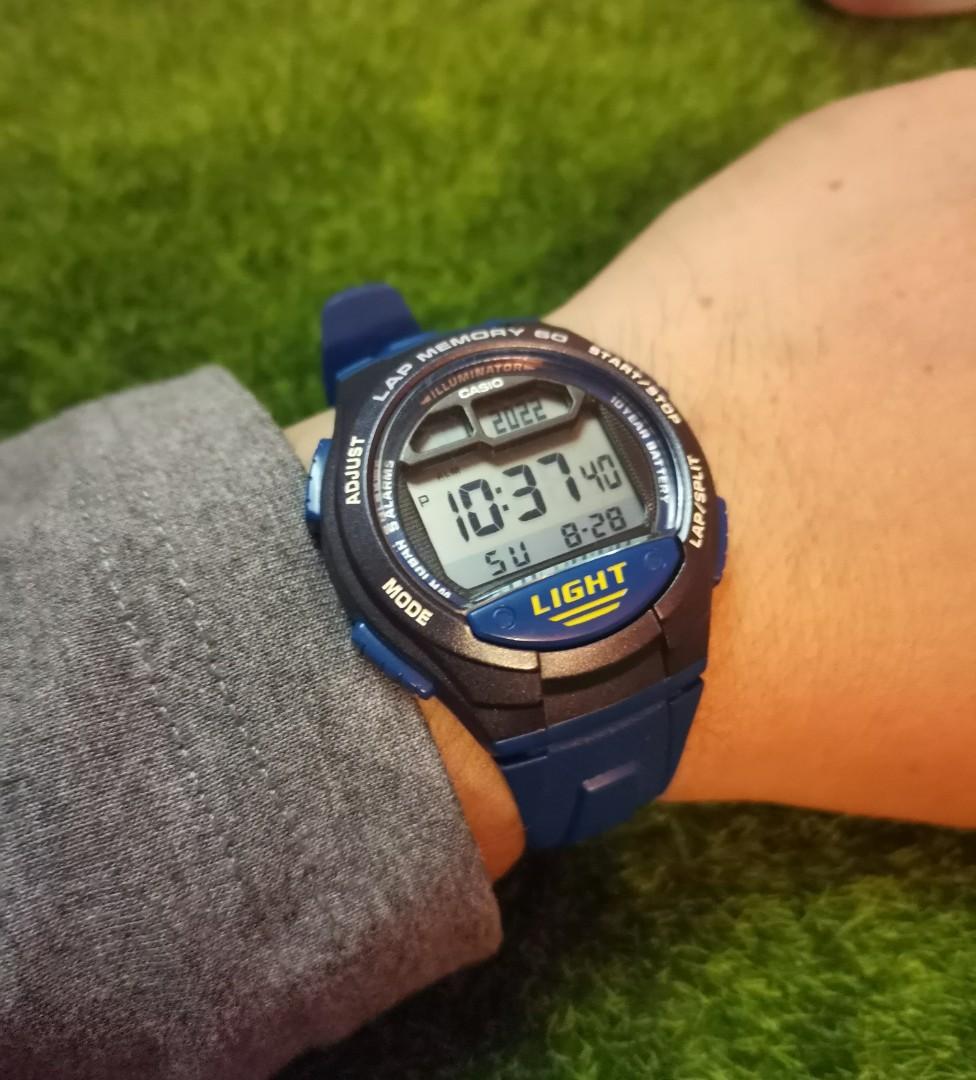 CASIO [3292] MODULE W-734 MODEL, Men's Fashion, Watches & Accessories ...