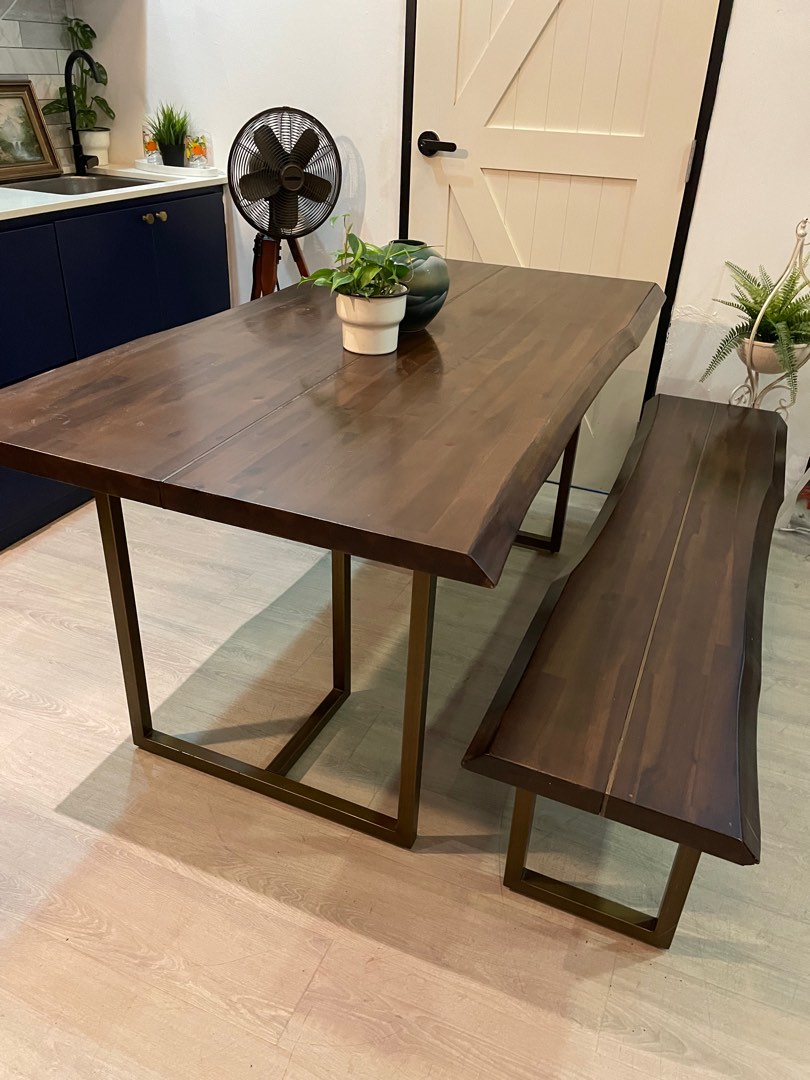 Castlery Chadstone dining bench, Furniture & Home Living, Furniture ...