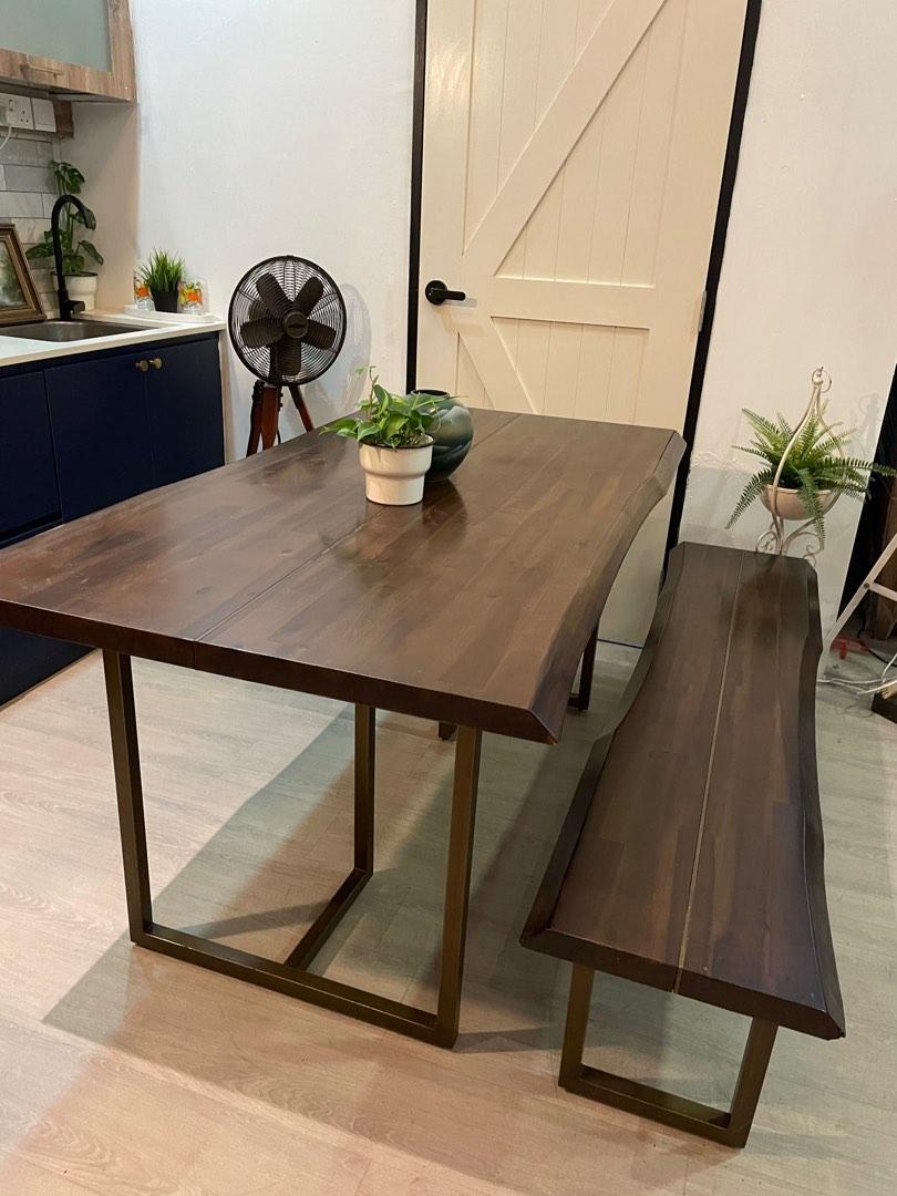 Castlery Chadstone dining bench, Furniture & Home Living, Furniture ...