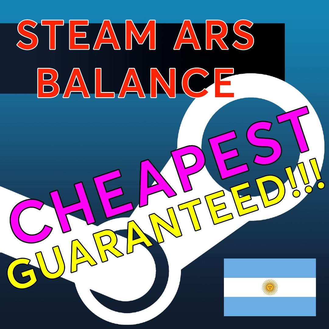 [Returning Buyers Only] Steam Argentina (ARS) Wallet Market Top Up ...