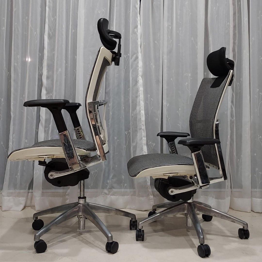 Chrome Heavy-Duty Super Adjustable Chair With Headrest. No brand. Super ...