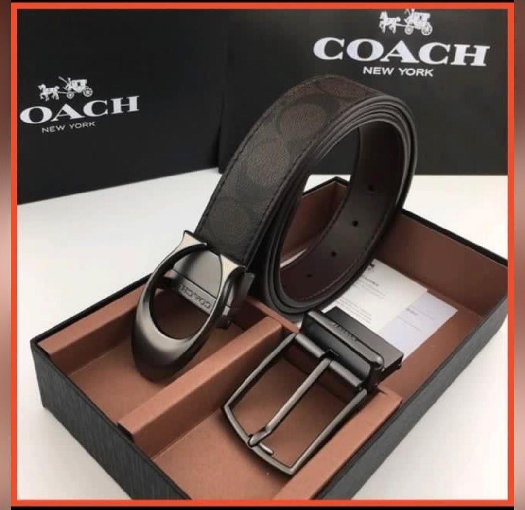 Coach belt collections, Men's Fashion, Watches & Accessories, Belts on ...