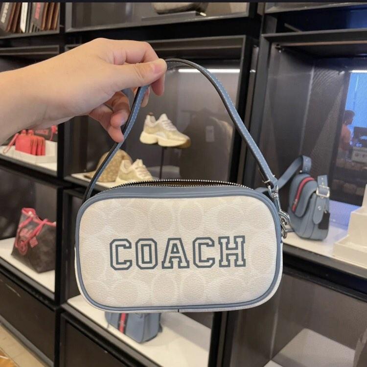 Coach Jamie In Signature Canvas with Varisty Motif, Women's Fashion ...