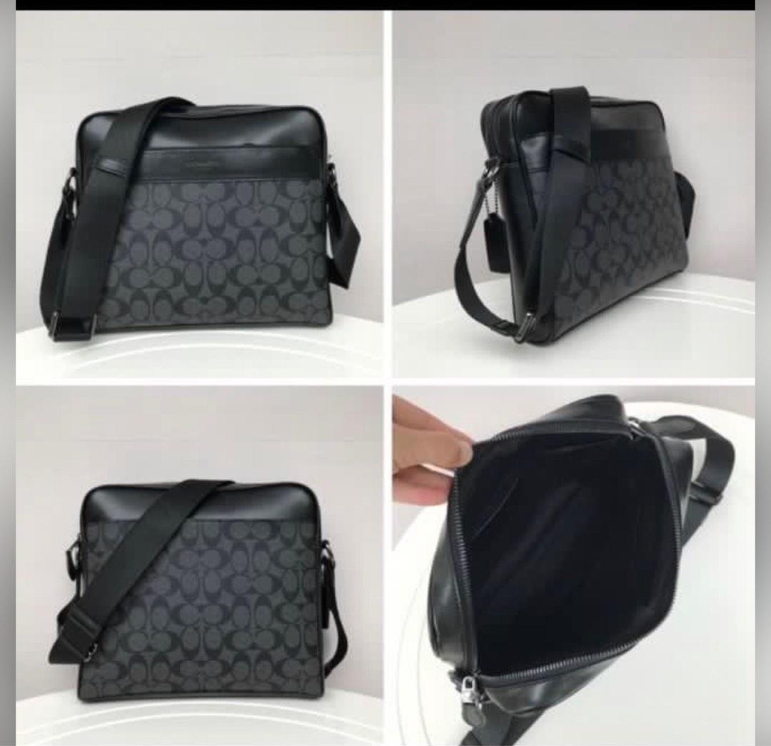 Coach men sling bag, Men's Fashion, Bags, Sling Bags on Carousell