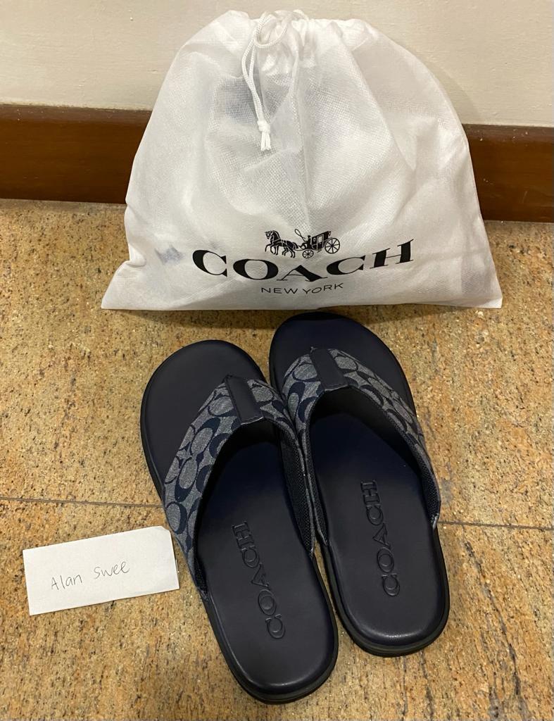 Coach sliders/flip flops/slippers eur 41, Luxury, Sneakers & Footwear ...