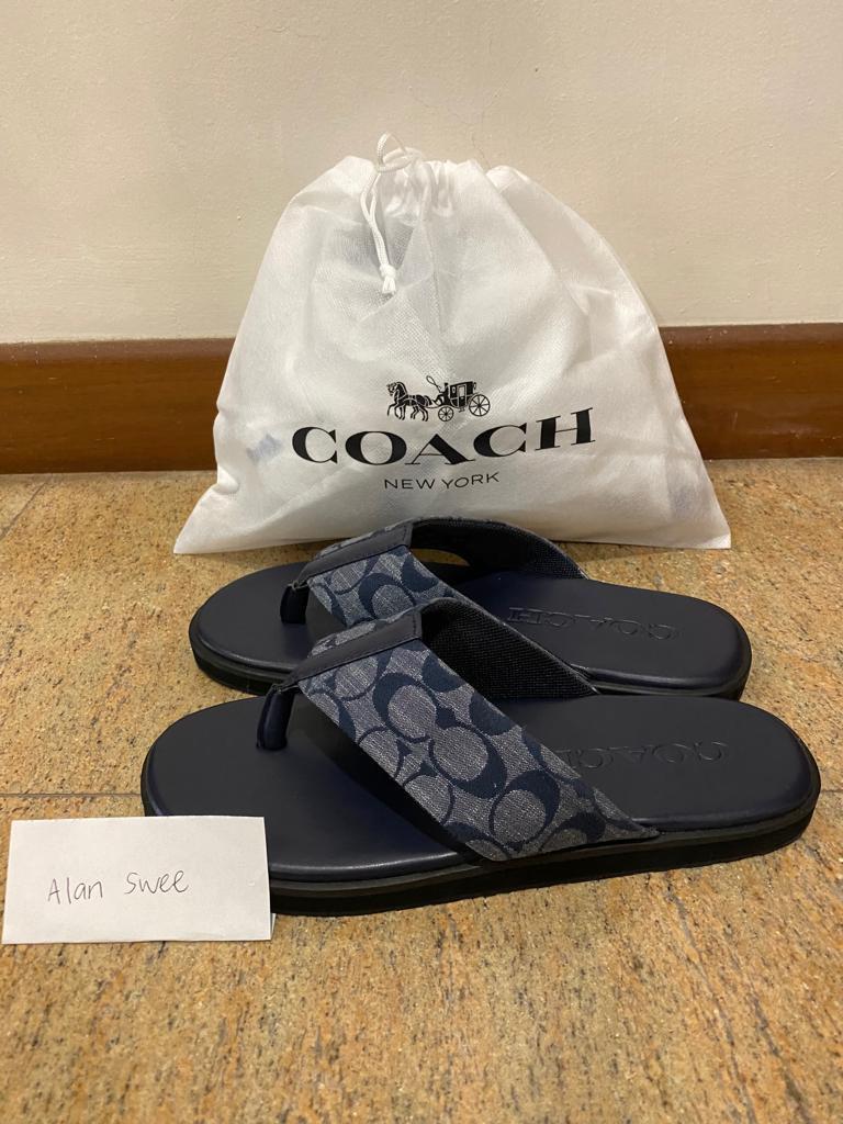Coach sliders/flip flops/slippers eur 41, Luxury, Sneakers & Footwear ...