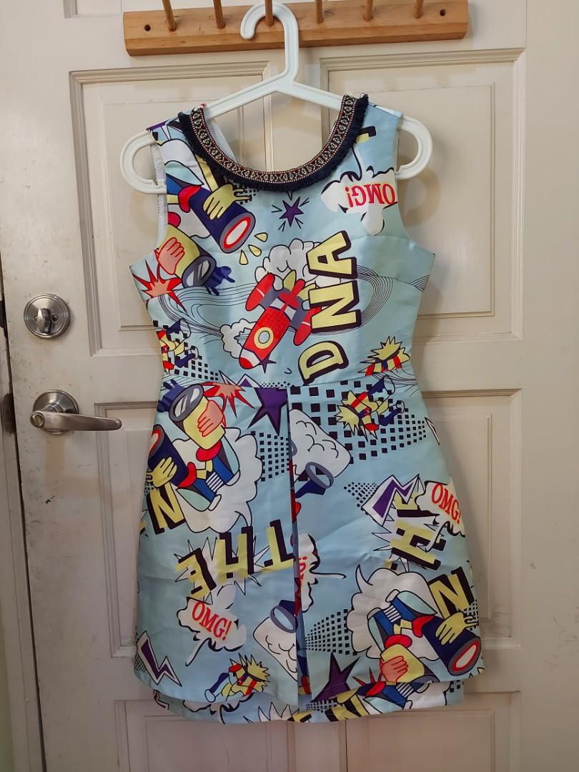 comic dress, Women's Fashion, Dresses & Sets, Dresses on Carousell