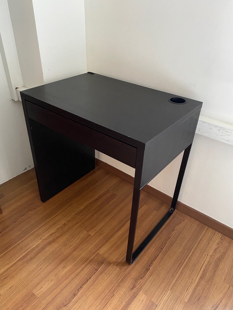 Compact study desk, Furniture & Home Living, Furniture, Tables & Sets ...