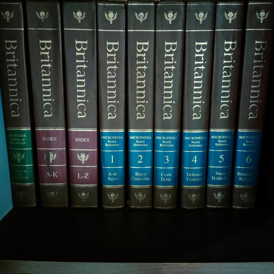 Complete 32 set of Britannica Encyclopedia + 2 Atlas, Hobbies & Toys ...