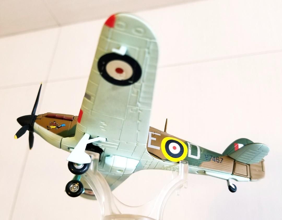 Corgi 1/72 Diecast Model RAF Hawker Hurricane Mk II, Battle of Britain ...
