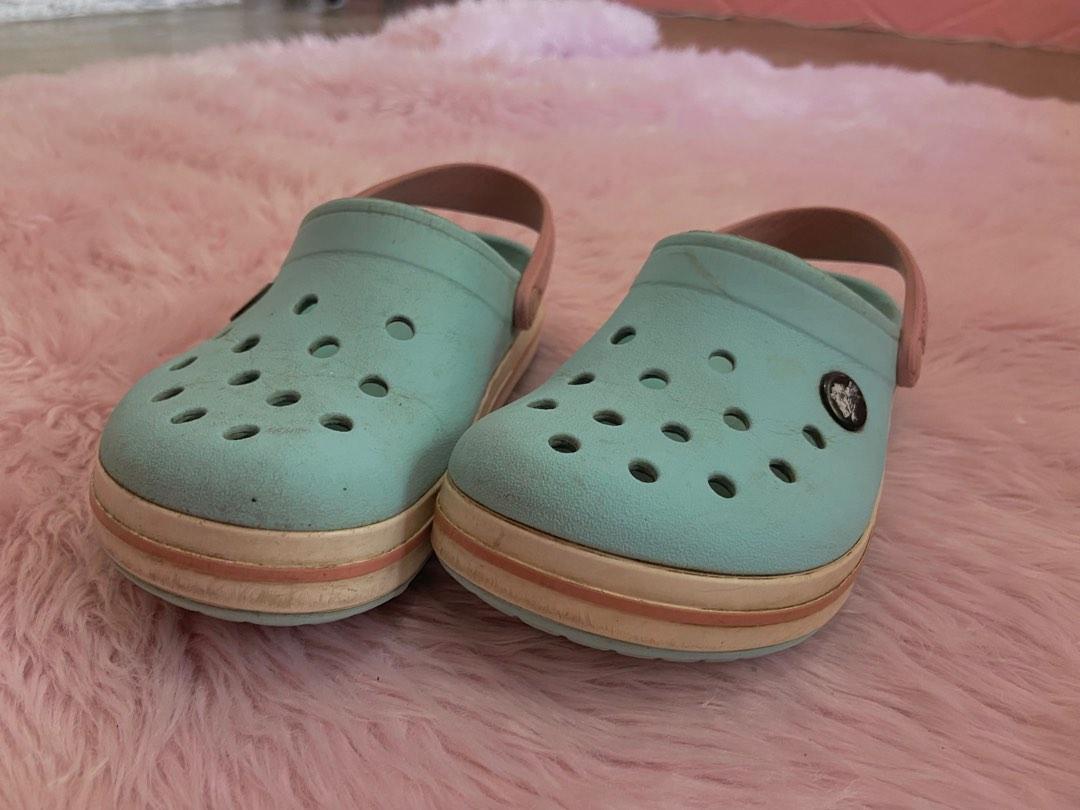 CROCS Light Blue for Kids (C13), Babies & Kids, Babies & Kids Fashion ...