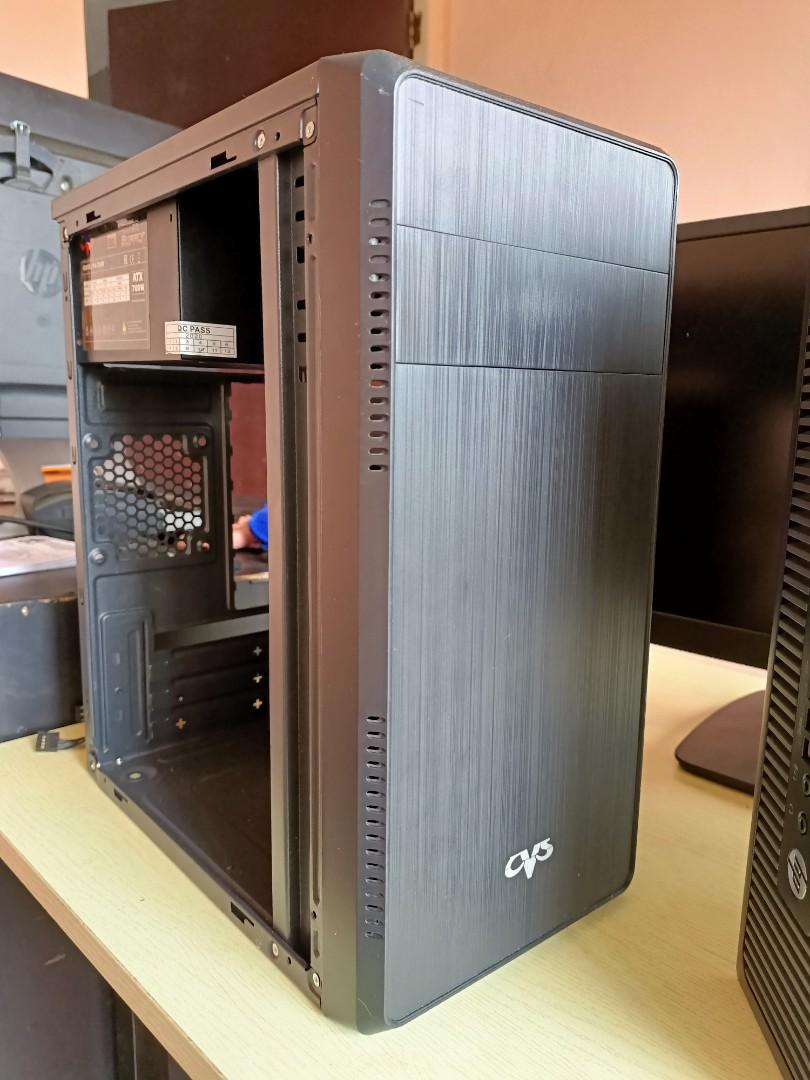 CVS MATX CASE WITH 700WATTS PSU, Computers & Tech, Desktops on Carousell