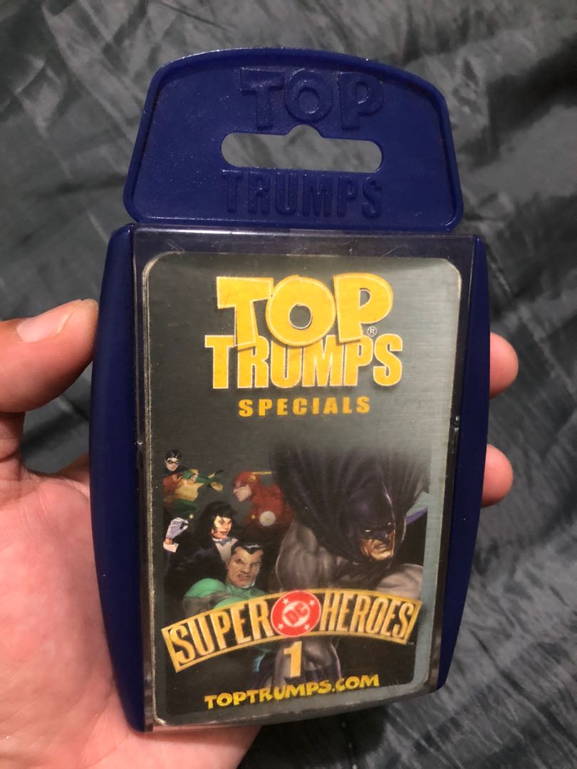 DC super heroes top trumps collectible cards, Hobbies & Toys, Toys ...