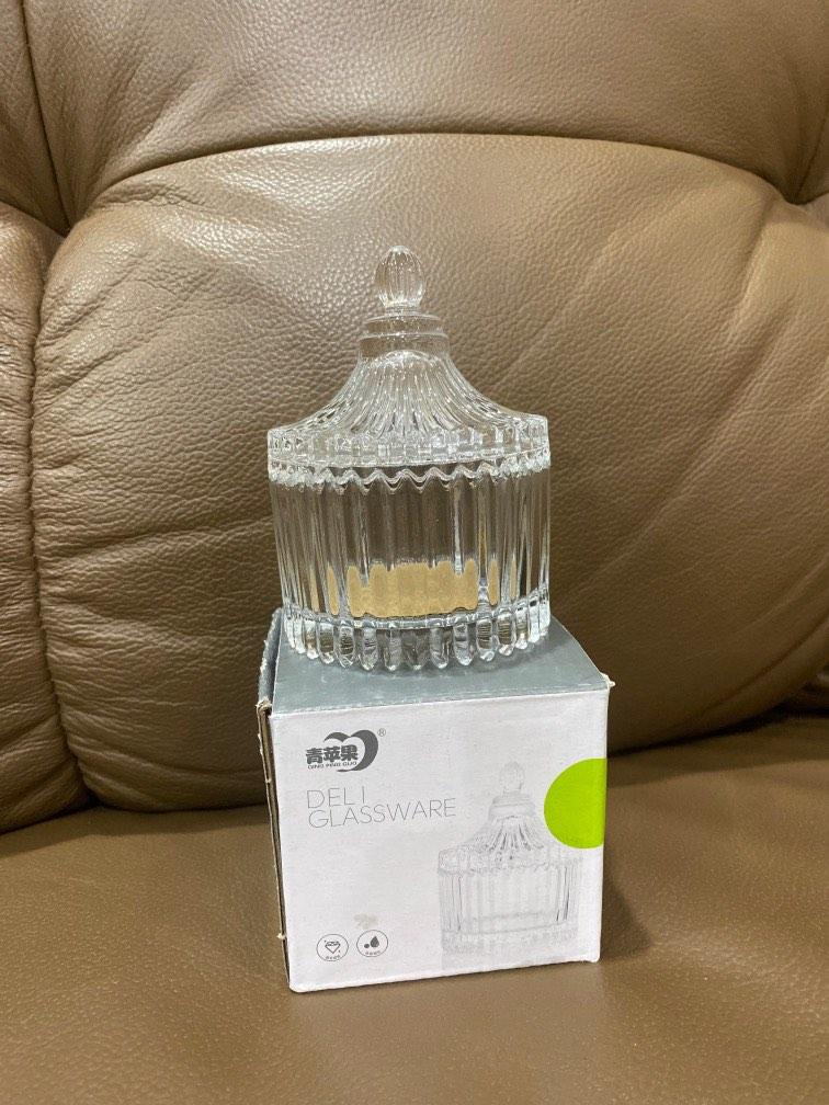 Deli Glassware Container Kaca, Furniture & Home Living, Kitchenware ...