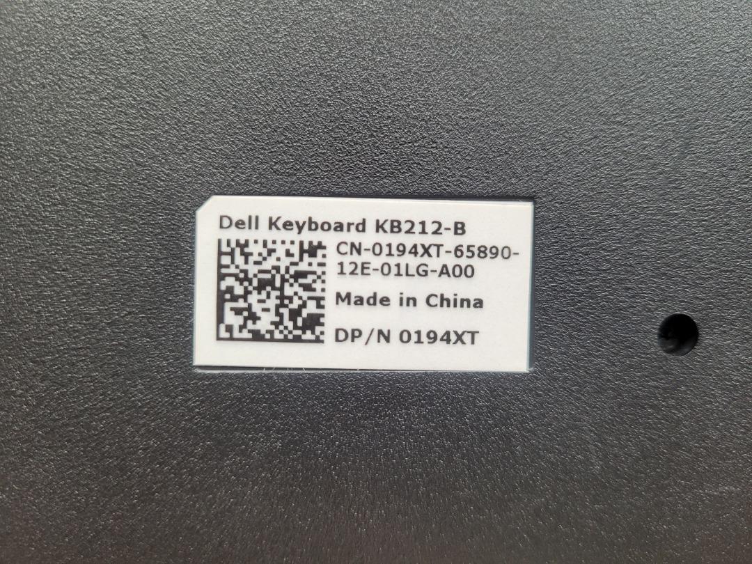 Dell KB212-B Keyboard, Computers & Tech, Parts & Accessories, Computer ...