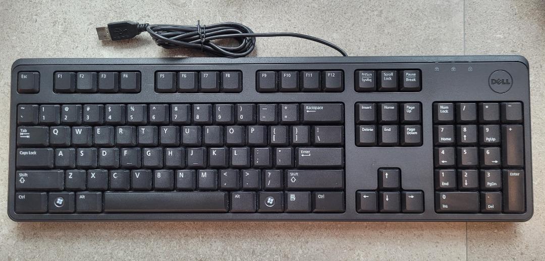 Dell KB212-B Keyboard, Computers & Tech, Parts & Accessories, Computer Keyboard on Carousell