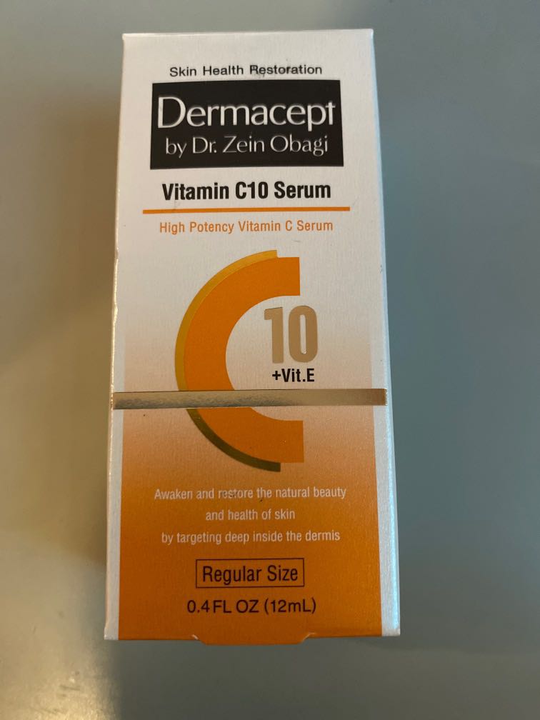 Dermacept vitamin C10 serum 12ml, 美容＆個人護理, 健康及美容 - 皮膚護理, 面部 - 面部護理 ...