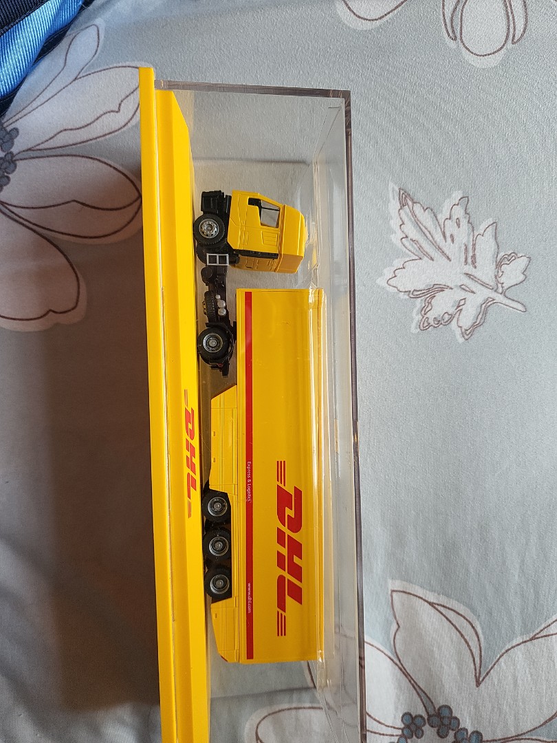 DHL Model Container Truck, Hobbies & Toys, Toys & Games on Carousell