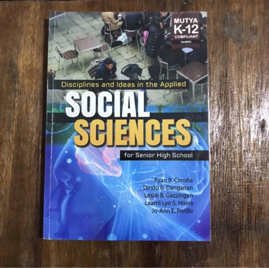 Disciplines and Ideas in the Applied Social Sciences - SHS Senior High ...
