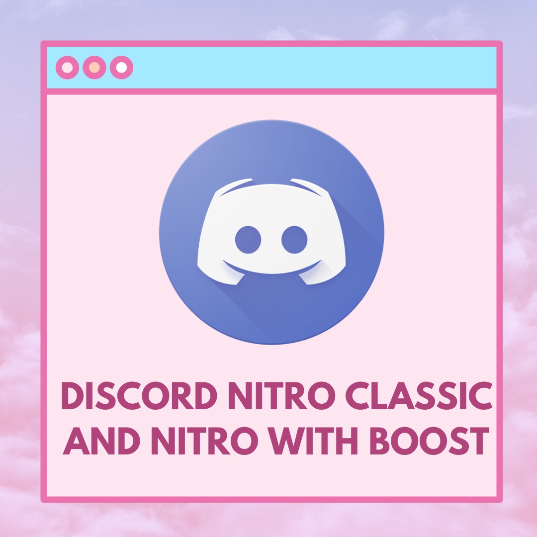 DISCORD NITRO CLASSIC AND WITH 2 BOOST, Video Gaming, Video Games ...