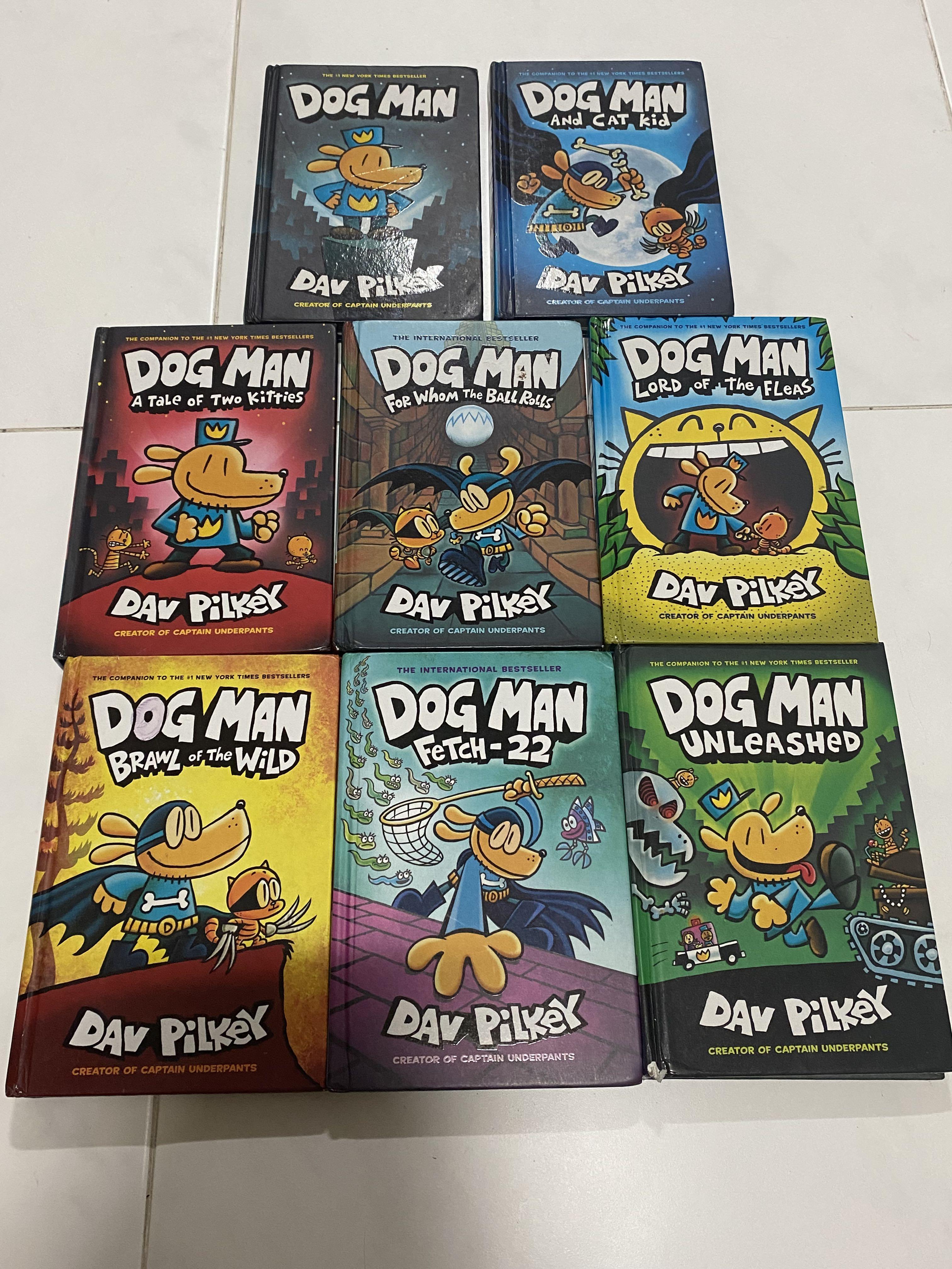 Dog man hard cover books selling cheap!, Hobbies & Toys, Books ...