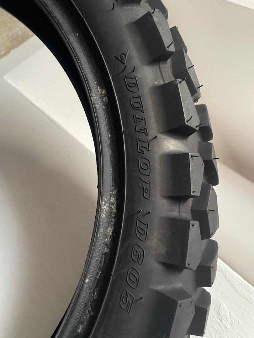 Dunlop D605 tire, Motorcycles, Motorcycle Accessories on Carousell