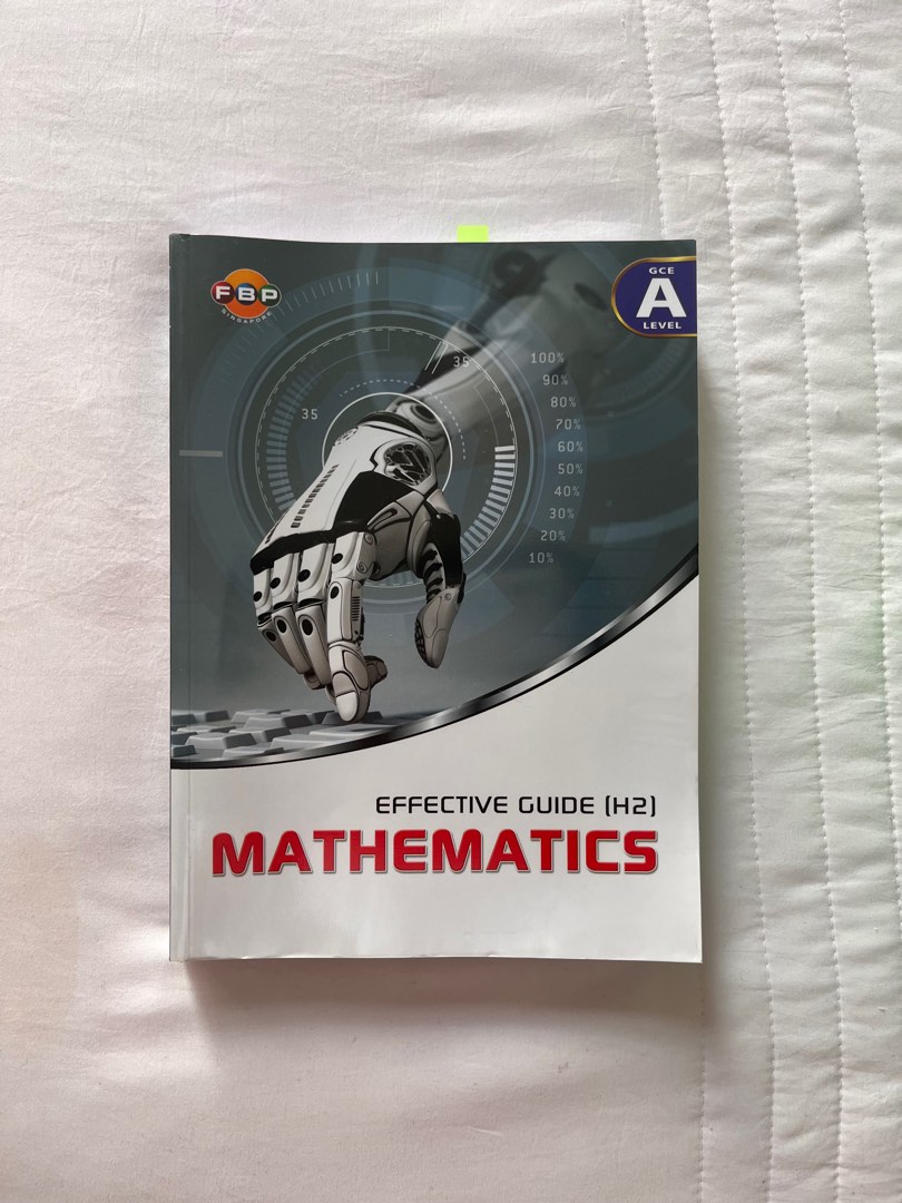 Effective Guide H2 Mathematics, Hobbies & Toys, Books & Magazines ...