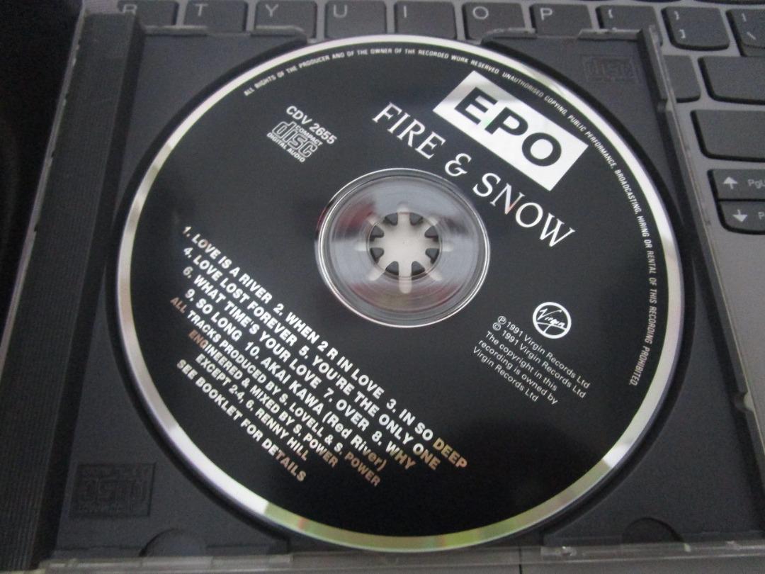 EPO - FIRE & SNOW 英版 王菲 這些那些原曲 So Long, So Long 只有你原曲 You're The Only One, 興趣及遊戲, 音樂樂器 & 配件, 音樂與 ...