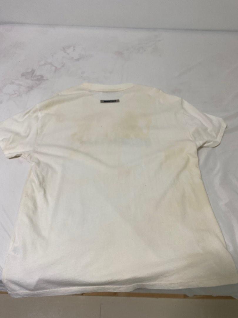 Essential SS20 Cream White Tee, Men's Fashion, Tops & Sets, Tshirts ...