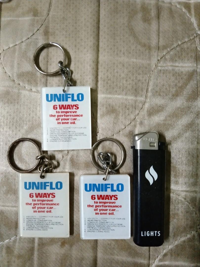 Esso UnifloMotor Oil Keychain, Auto Accessories on Carousell