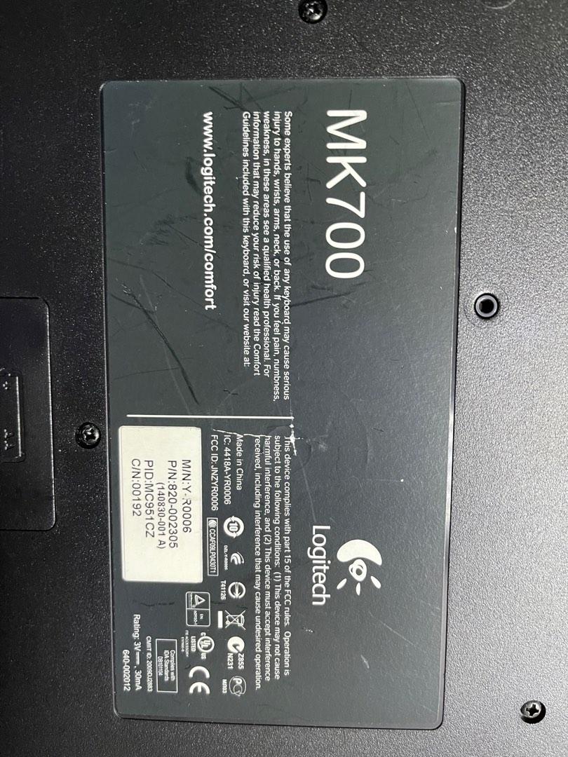 Extremely heavily used keyboard and mouse set, Computers & Tech, Parts ...