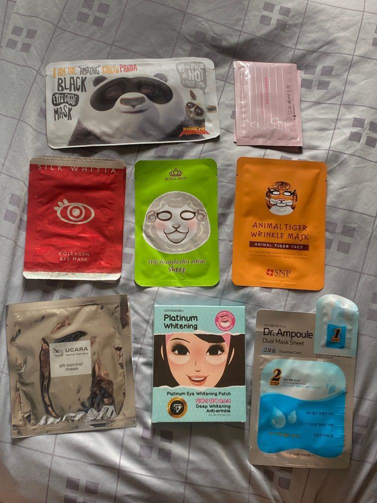 Face masks skinfood faceshop SNP Dr. Ampoule oliveyoung, Beauty ...