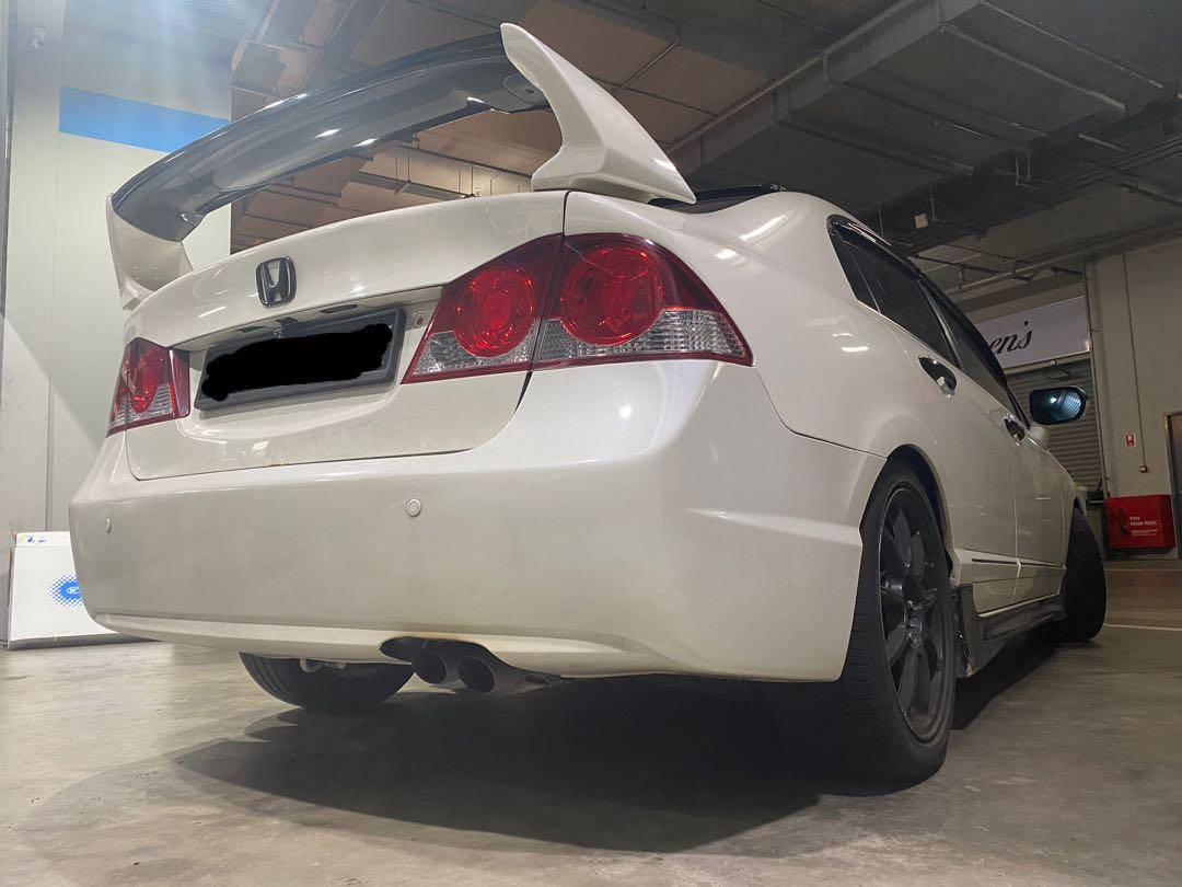 Dekit Sales Honda Civic FD1 FD FD2 FD3 FD4, SUMMIT strut bar, vented bonnet, mugen sideskirt ...